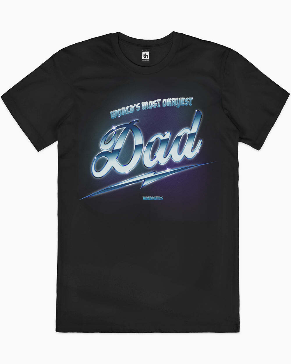 World's Most Okayest Dad Gift Pop Family Cotton T-Shirt Unisex Tee ...